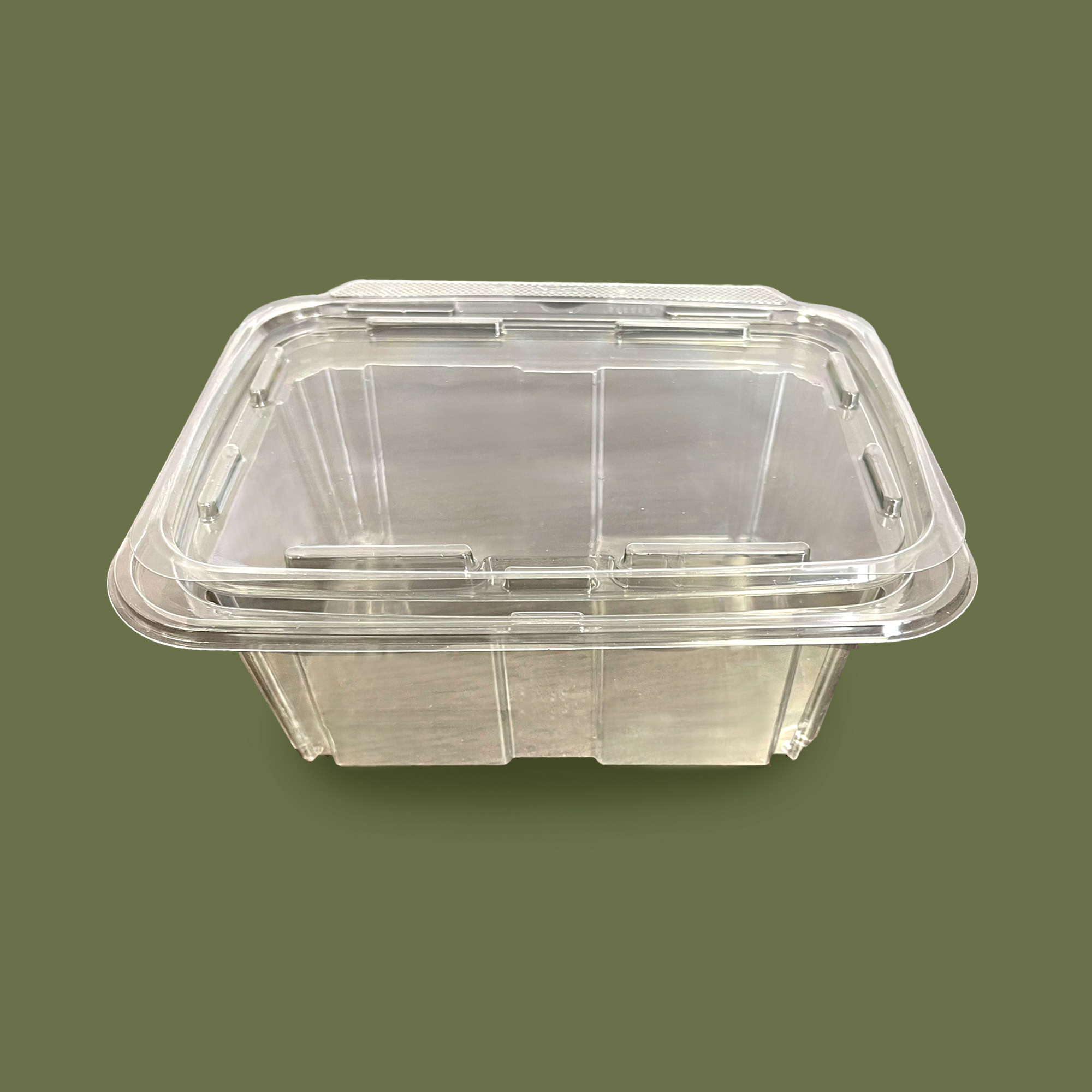 24 oz Clear Tamper Evident Container - Continental Paper & Packaging